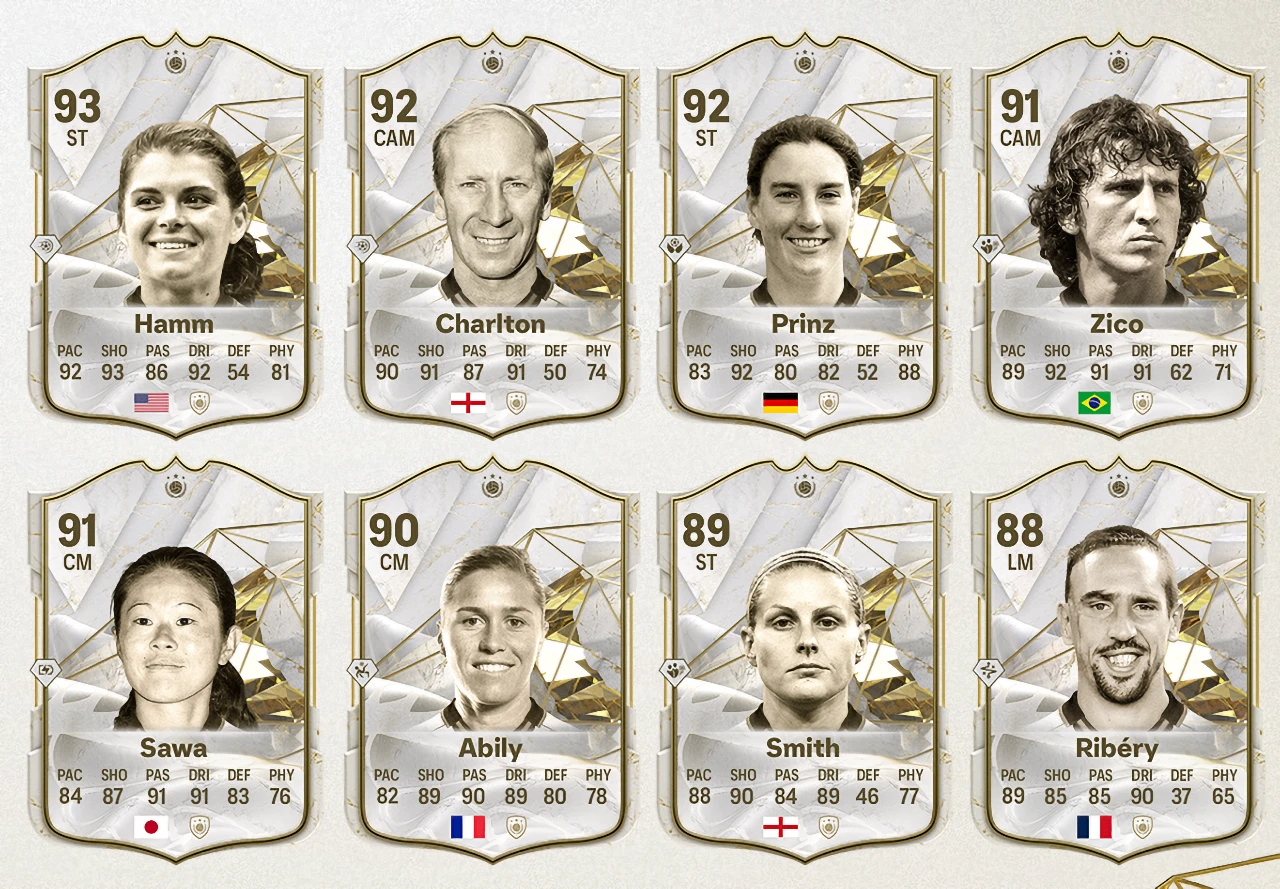 Los Nuevos Iconos De Ea Sports Fc 24